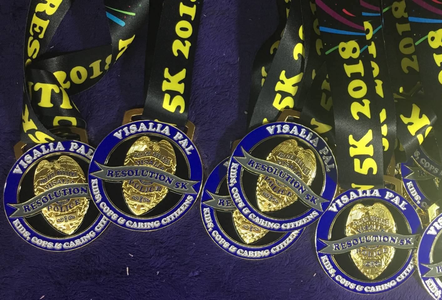 Police badge race medal design ideas - MSH Medals - Custom Race Medals ...